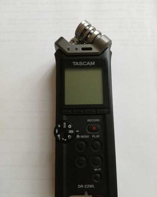Диктофон tascam dr-22wl