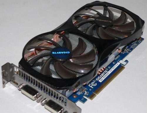 Видеокарта 1 Gb GeForce GTX560 Gigabyte GV-N56GOC