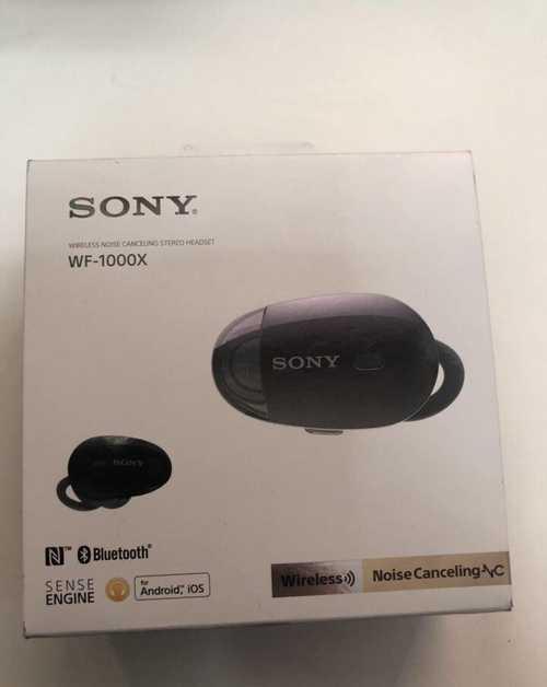 Bluetooth гарнитура Sony WF-1000X