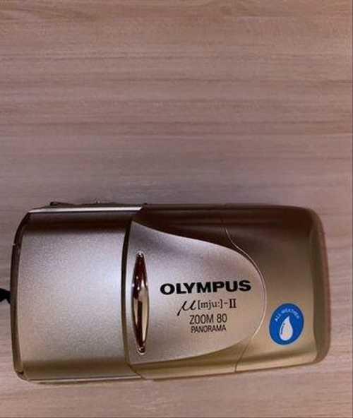 Пленочный фотоаппарат olympus mju 2