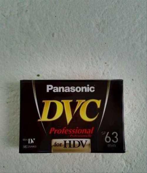 Видеокассеты miniDV Panasonic DVC новые Япония