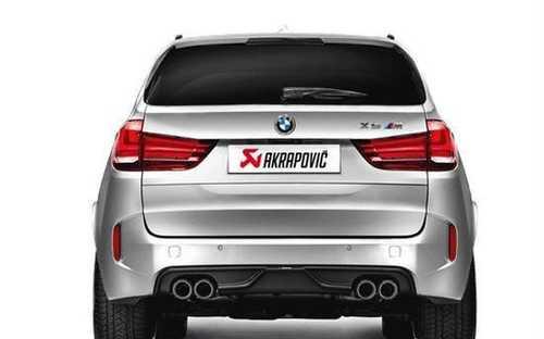 Диффузор заднего бампера akrapovic BMW F15 F85