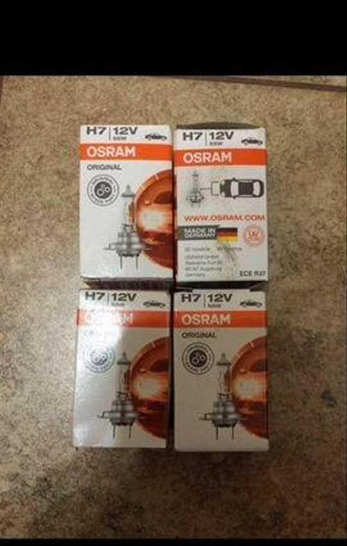 Авто лампы Osram h7