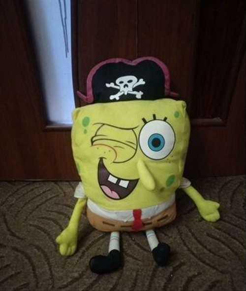 Мягкие игрушка Sponge Bob(Спанч Боб) Пират