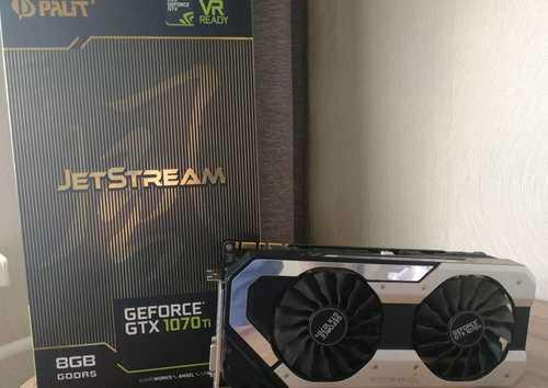 Видеокарта Palit JetSream GeForce GTX 1070 TI 8gb