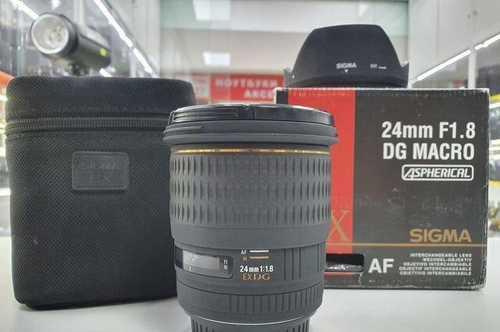 Sigma AF 24mm f/1.8 EX DG Canon EF Комиссионный