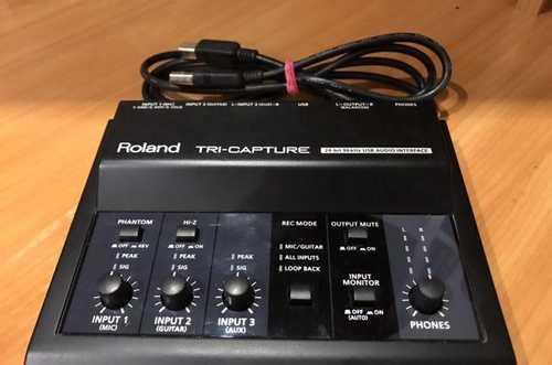 Roland UA-33 Tri-Capture внешний аудиоинтерфейс