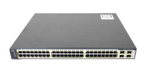 Коммутатор Cisco WS-C3750G-48TS-S