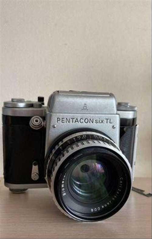 Плёночный фотоаппарат Petacon Six TL carl Zeiss