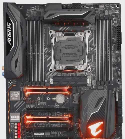 Материнская плата gigabyte X299 aorus Gaming 3 Pro