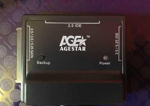 Переходник USB to SATA IDE AgeStar fubcp
