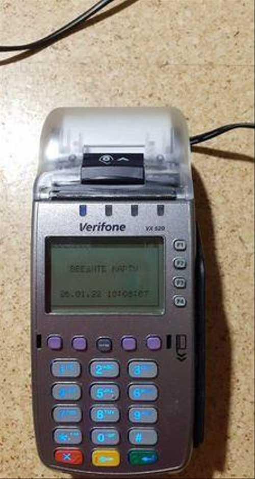 Банковский терминал Verifone vx520