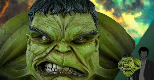 Бюст The Incredible Hulk by Sideshow Collectibles