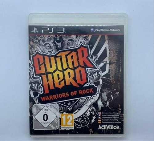 Guitar Hero Warriors of Rock для PS3