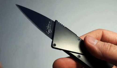 Нож кредитка