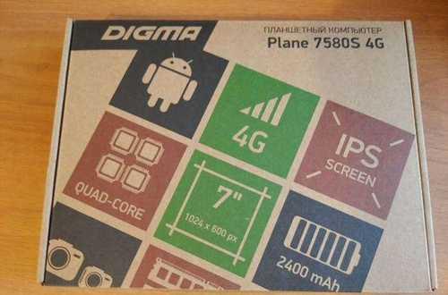 Планшет (телефон) Digma Plane 7580s 4G