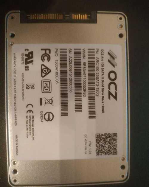 SSD-накопитель OCZ 120 гб