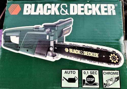 Электропила цепная Black&Decker 25см. новая Англия