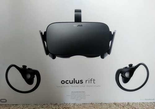 Oculus Rift CV1, 2 датчика, контроллеры touch
