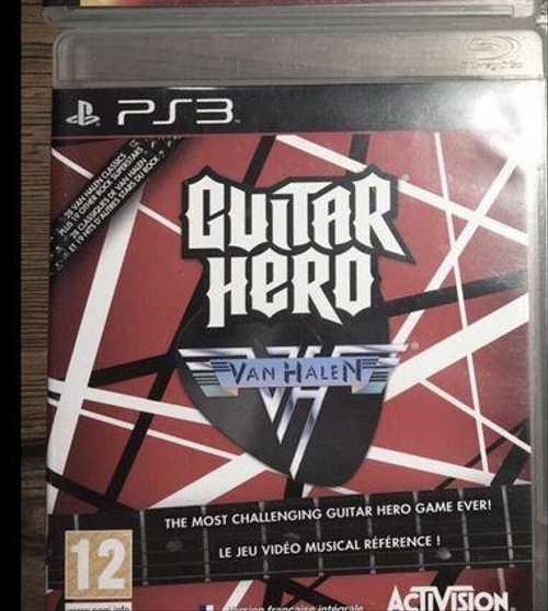 Диск guitar hero Van Halen для ps3