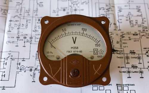 Вольтметр М358 на 150 В, 1965 г