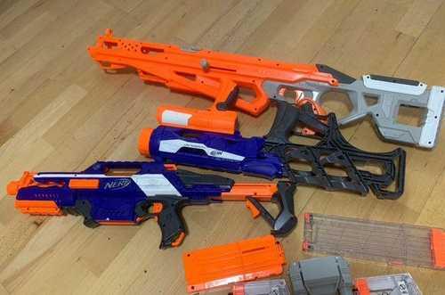 Nerf 3 шт все разные