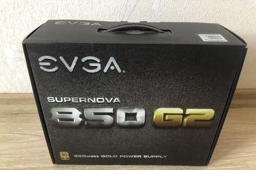 Блок питания evga supernova 850 G2, 80+ gold 850W
