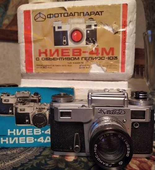 Фотоаппарат Киев-4ам, Гелиос-103