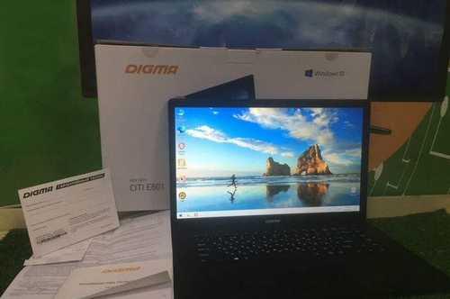 Быстрый Digma Citi E601, Full HD, SSD, 4 ядра