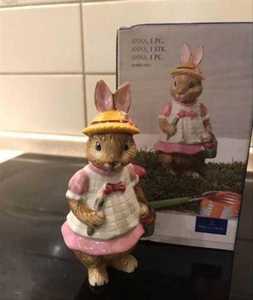 Villeroy boch пасхальный заяц Bunny Tales