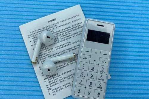Мобильный телефон + беспроводные наушники