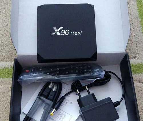 TV Box x96 max plus 4/64GB новая