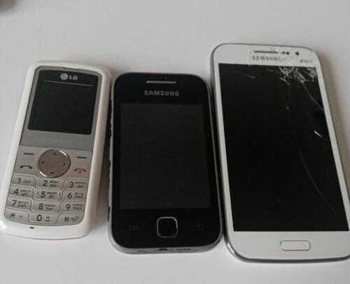Телефоны на запчасти Samsung, LG