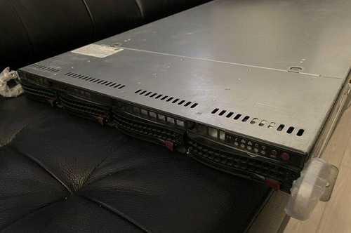 Сервер Supermicro 6017R-72rftp 2x E5-2609