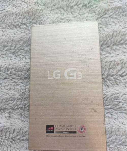 LG G3 коробка