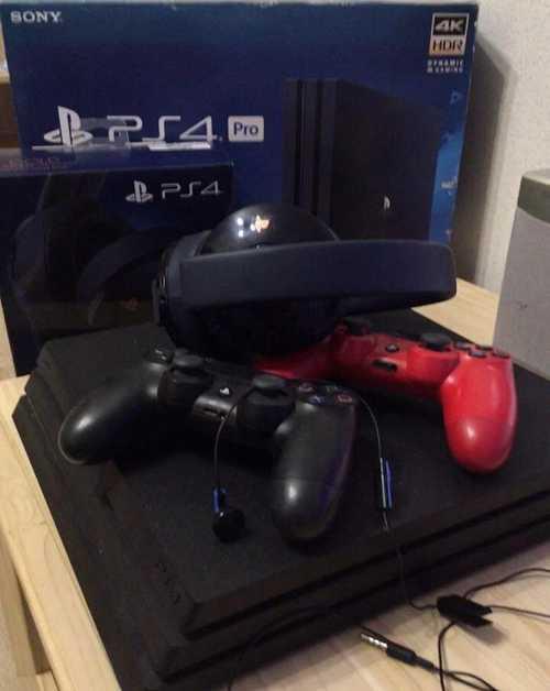 Sony PlayStation 4 Pro + аккаунт с играми