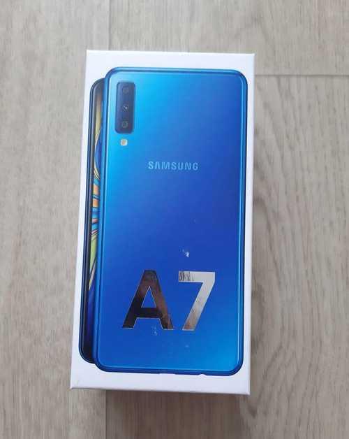 Телефон Samaung galaxy A7 2018
