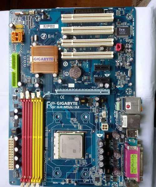 Gigabyte m52l s3 какой сокет