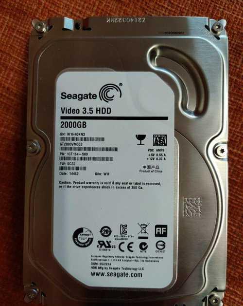 Жесткий диск seagate ST2000VM003 2Tb