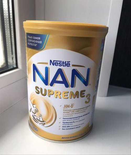 Детская смесь Nan supreme 3