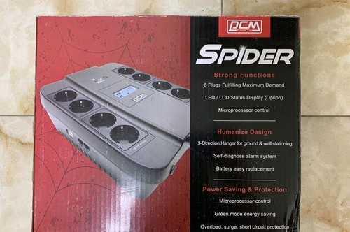 Powercom Spider SPD-850U 850w, NEW нал/безнал