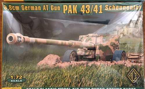 Модель для сборки 72215 Ace 1/72 Pak.43/41 88mm пр