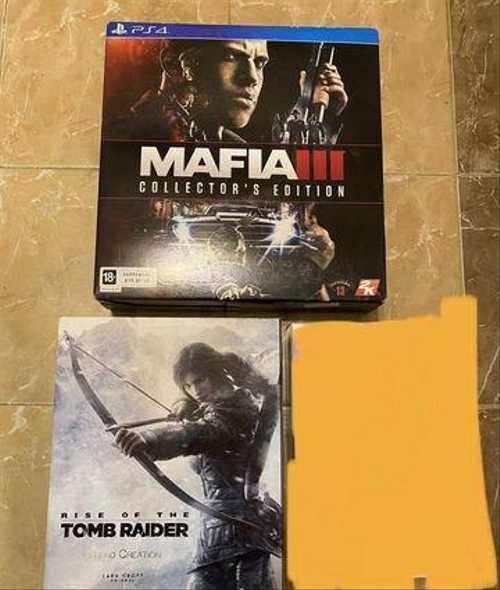 Коллекционн издание Mafia 3, tomb raider