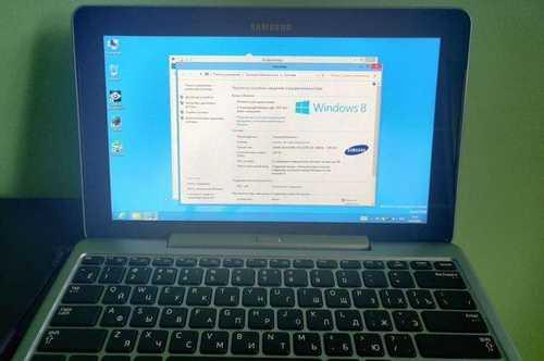 Планшет на windows с клавиатурой Samsung XE500T1C