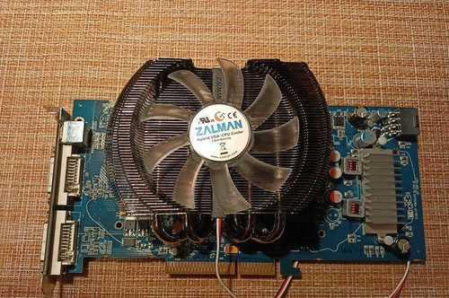 Sapphire Radeon HD3850 AGP + Zalman VF2000 Led