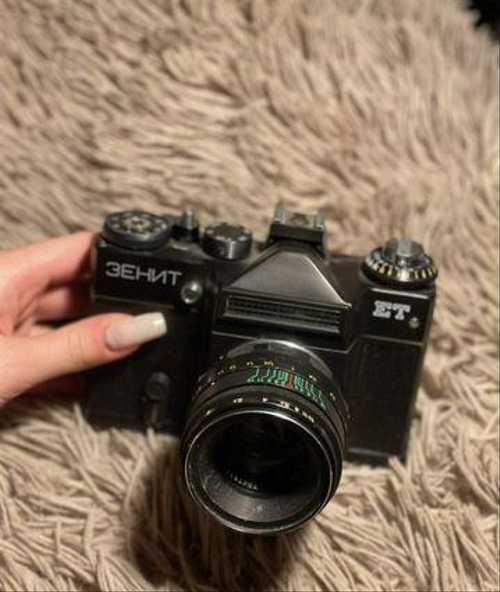 Плёночный фотоаппарат zenit ET helios 44-2