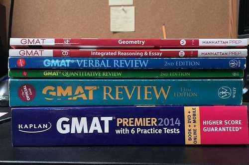 Книги по подготовке к gmat (Kaplan, Official, Manh