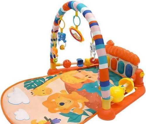 Развивающий игровой коврик " Everflo Tropic" музык