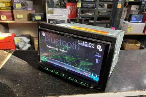 Процессорная магнитола pioneer avh x8600bt