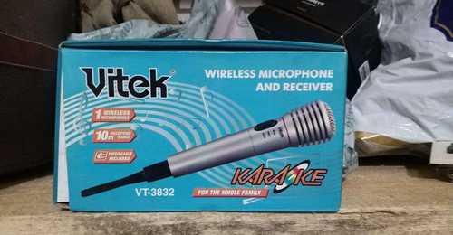 Радиомикрофон vitek vt-3832